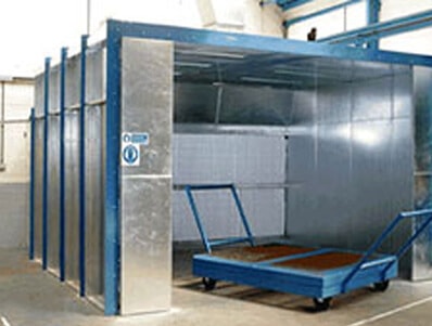Dry Filter Spray Booth | Airblast Limited