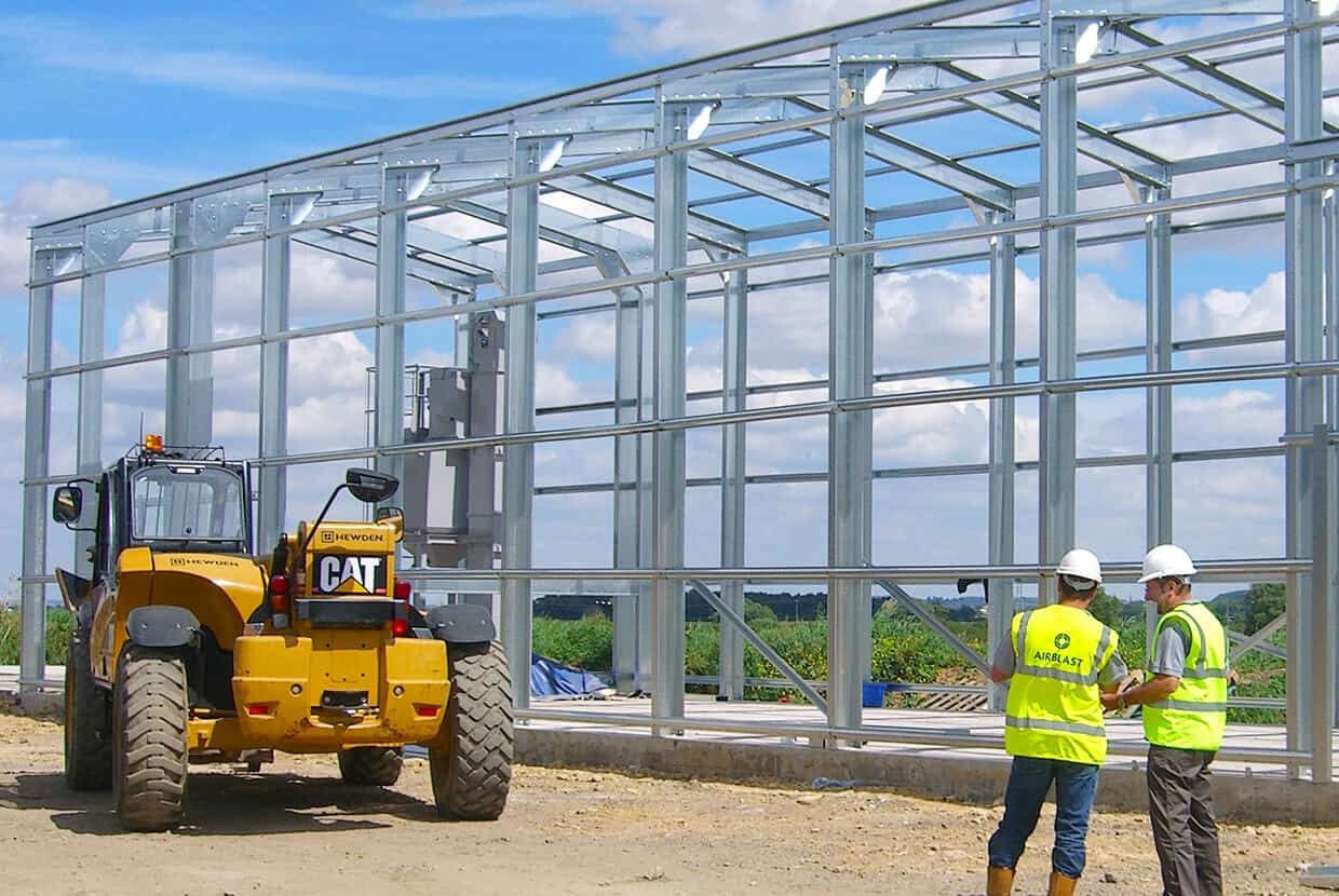 Weatherproof Blast Rooms | Airblast Eurospray