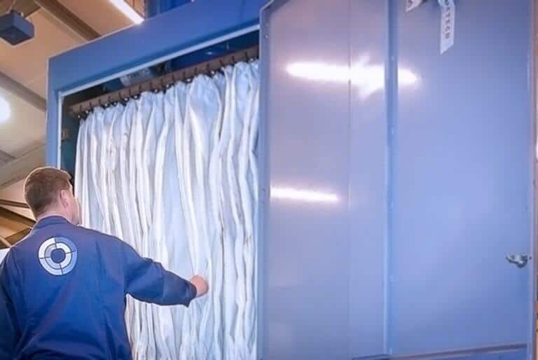 Blast Room Dust Extraction